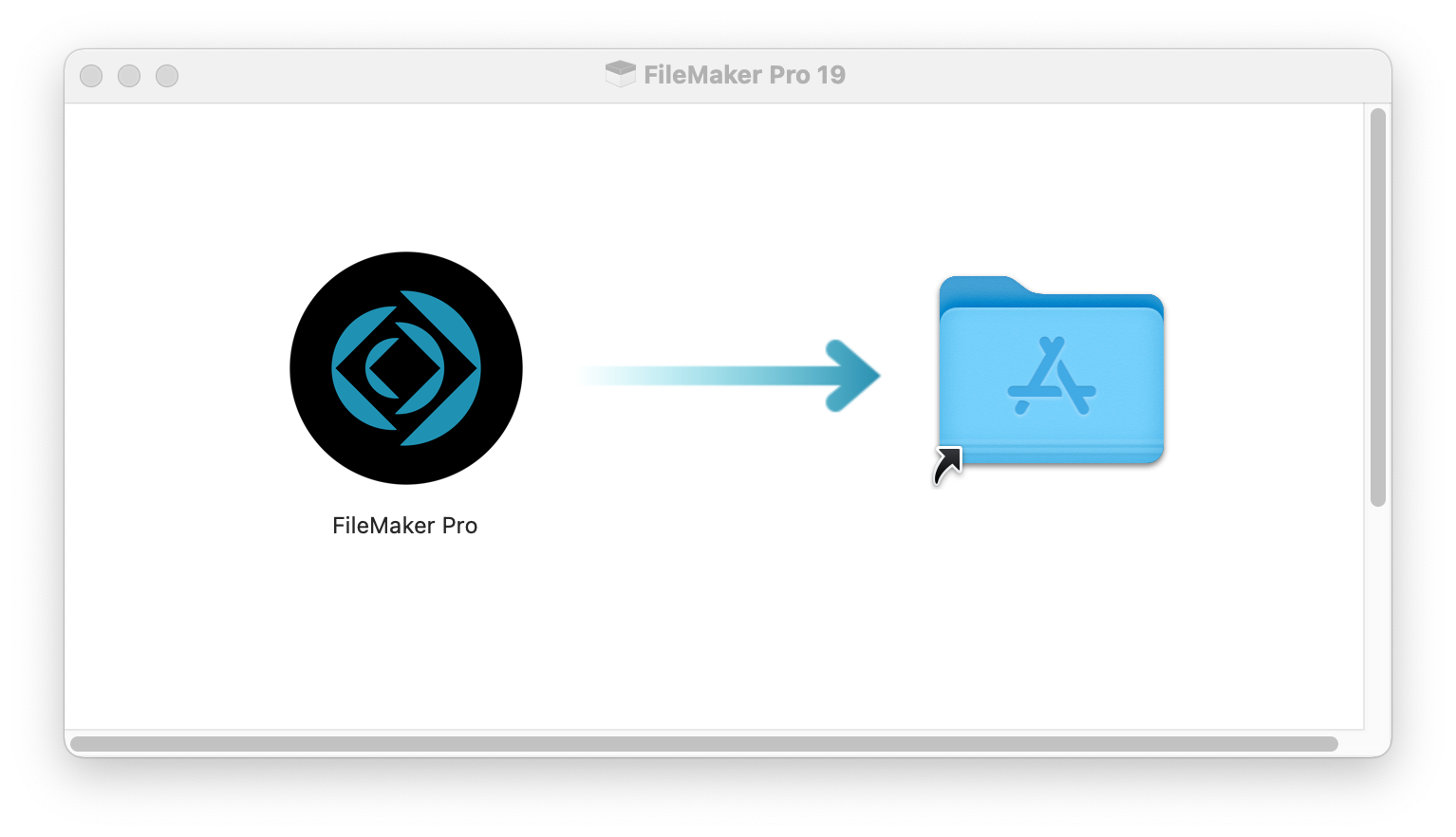 FileMaker Pro のインストール（macOS、ボリュームライセンス）